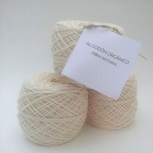 Algodón orgánico teñido con índigo natural